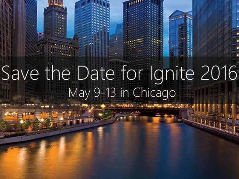 Microsoft Ignite 2016 - John Deardurff