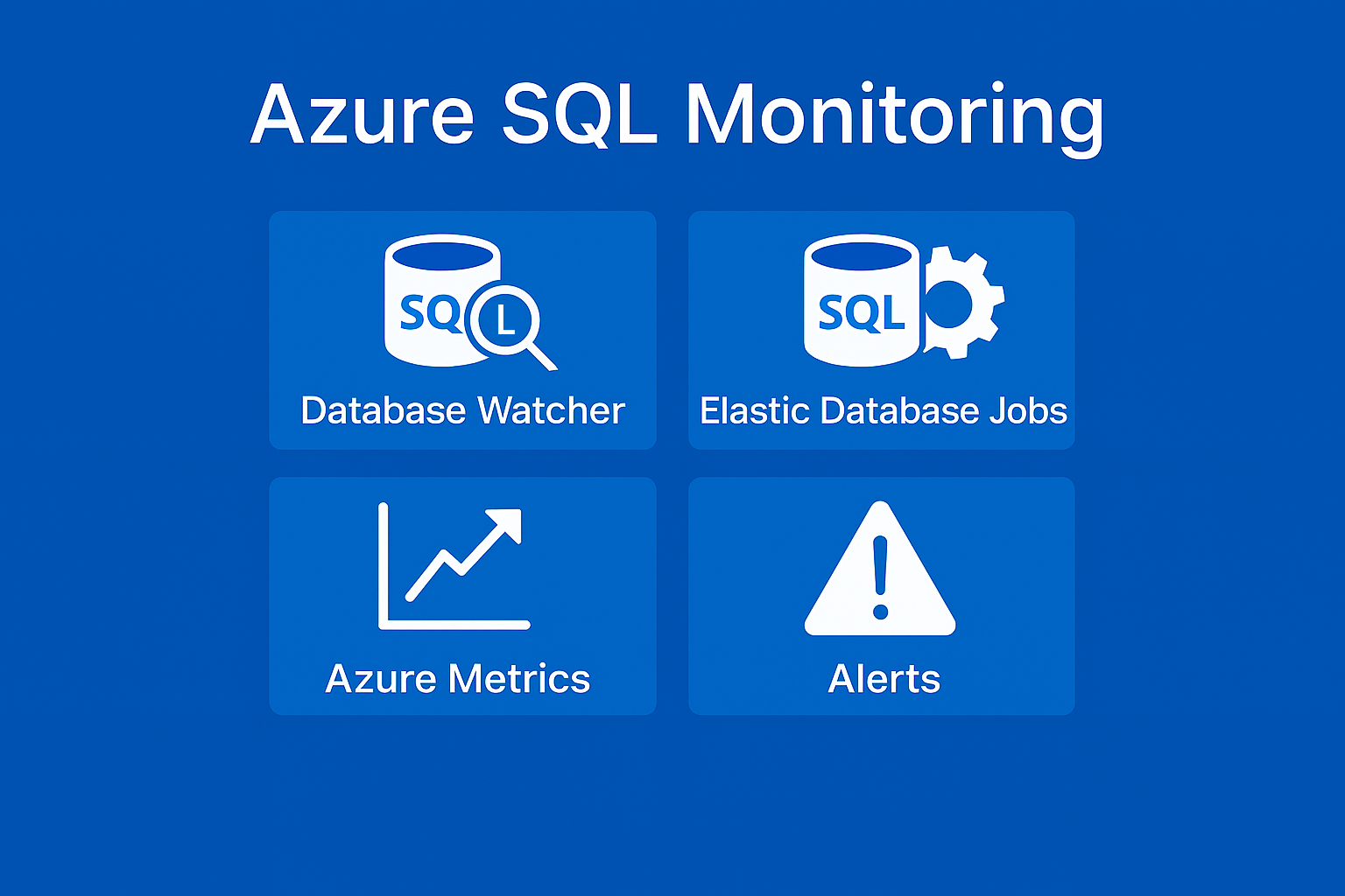 Azure SQL Monitoring Tools and Automation - John Deardurff